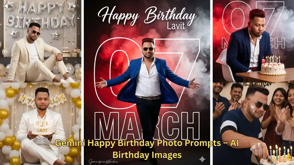 Gemini Happy Birthday Photo Prompts – AI Birthday Images